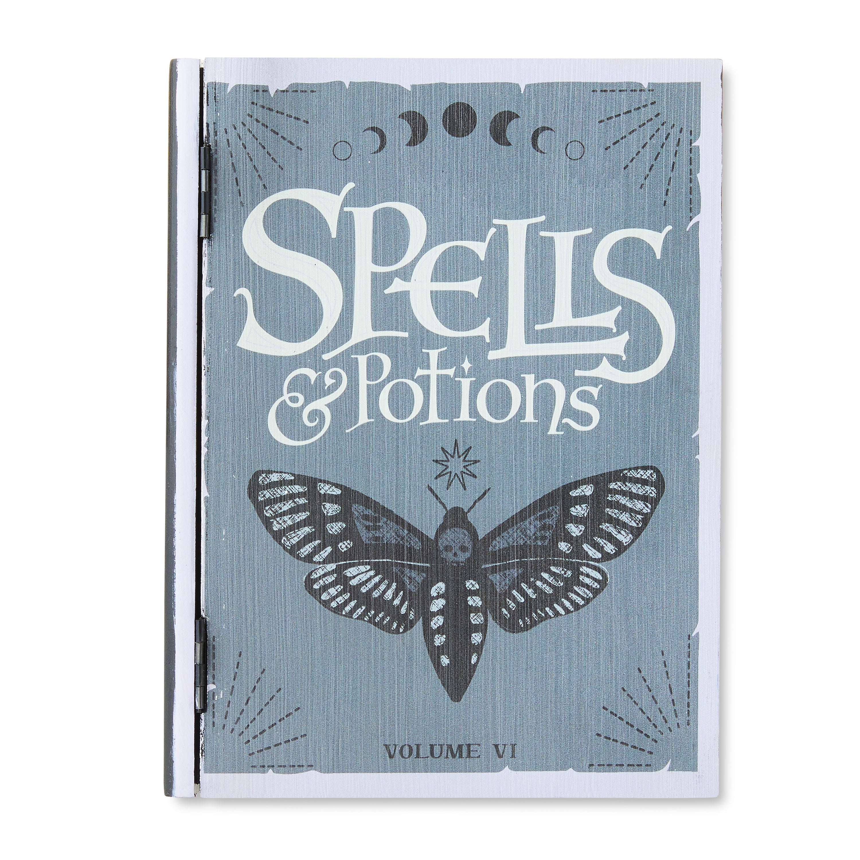 Halloween Gray Spells and Potions Tabletop Book Box, 8 in, by Way To ...