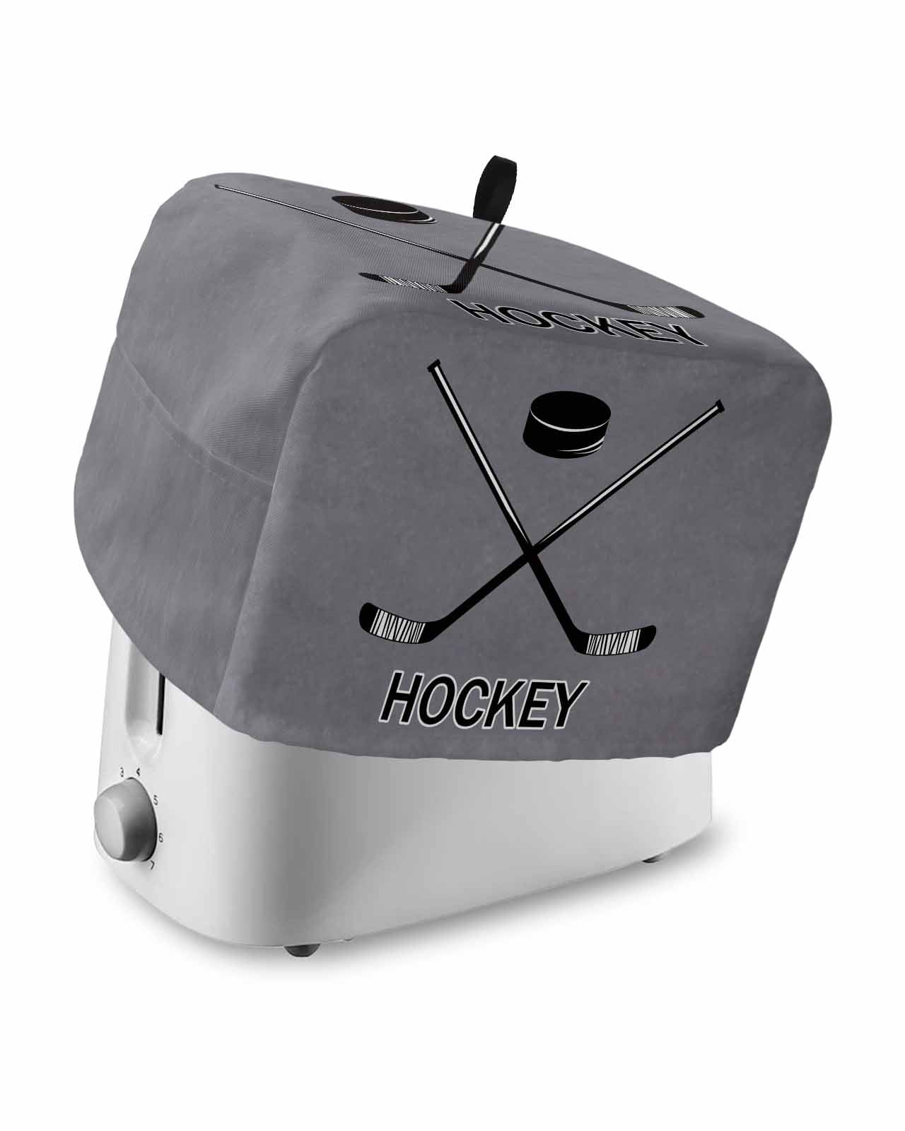 Gray Hockey Toaster Cover 4 Slice, Large Kitchen Appliance Covers ...