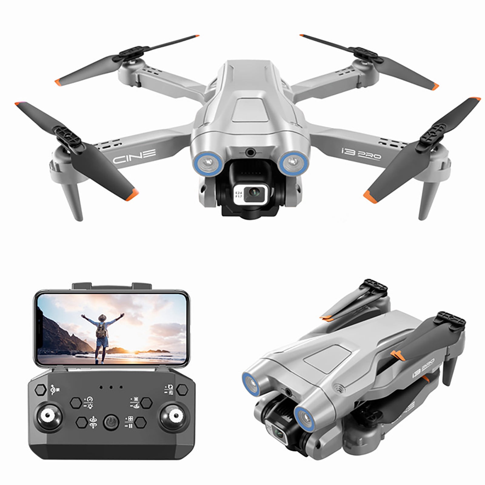 Gray I3 Pro Uav 4K Hd Aerial Photography Positioning Quadcopter ...
