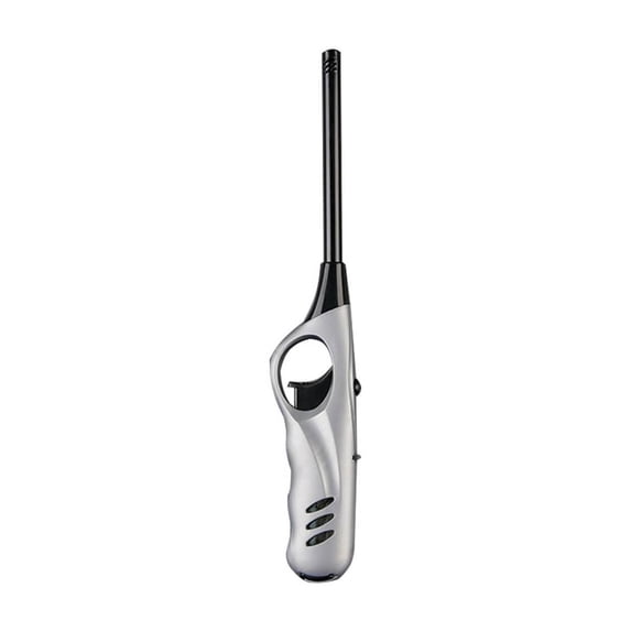 Gray Igniter Lighter With Open Flame For Practical Use In Kitchen For ...