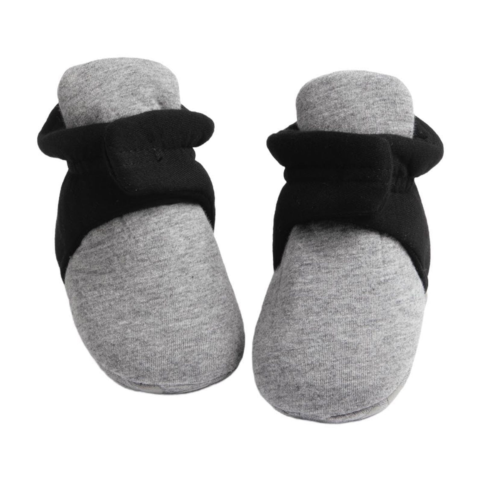 Gray Infant Footwear With Crown Decoration For Seasonal Wear Non-Slip ...