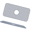 Gray Kitchen Sink Liner With Grip Feature For face security And Wet ...