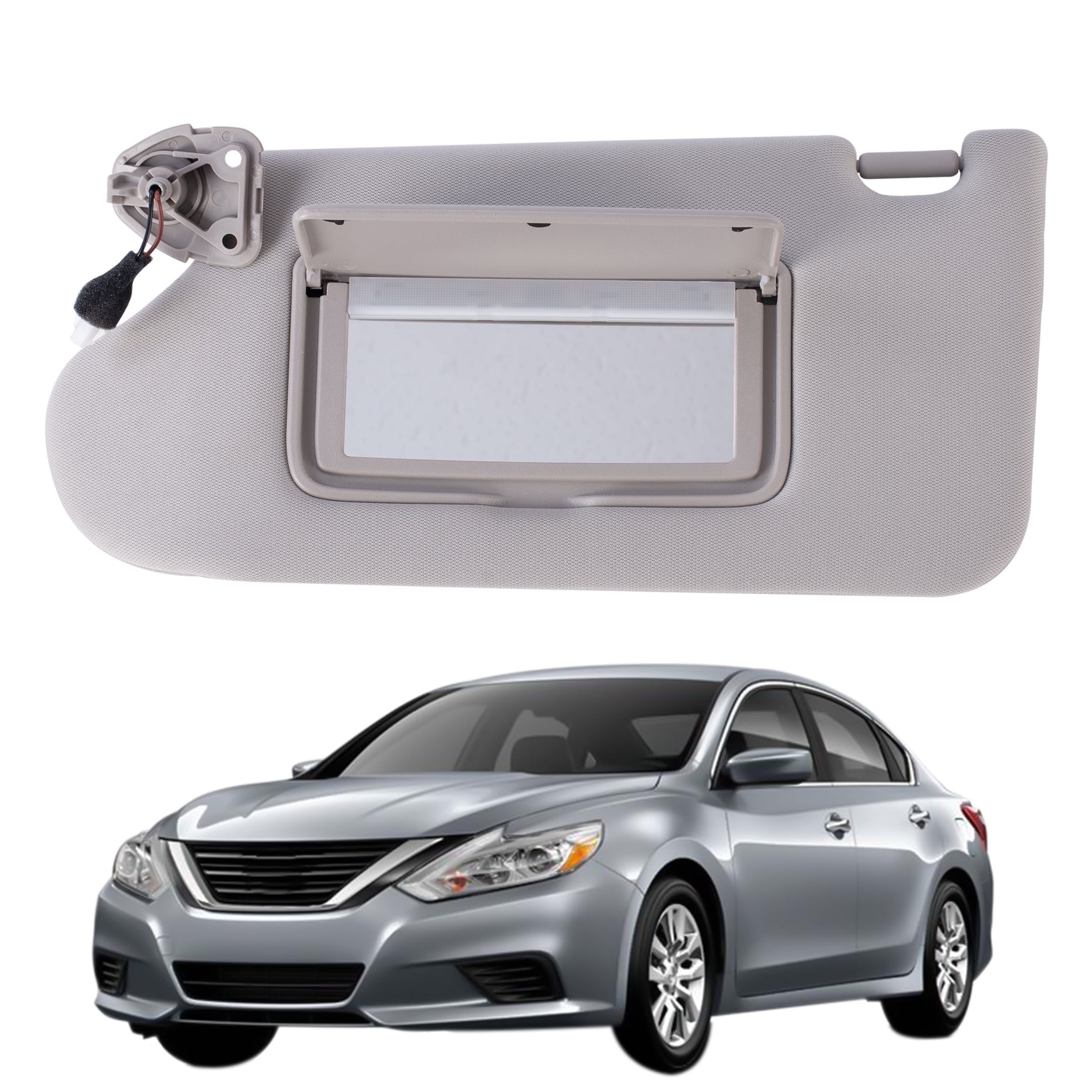 Gray Left Driver Side Sun Visor w/Lights For Nissan Altima 2013-2018 ...