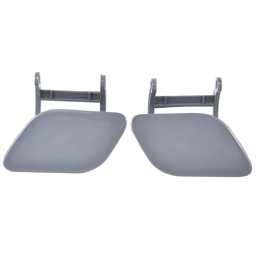 Gray Left & Right Headlight Washer Cover Set - Model 51117335054 for 7 ...