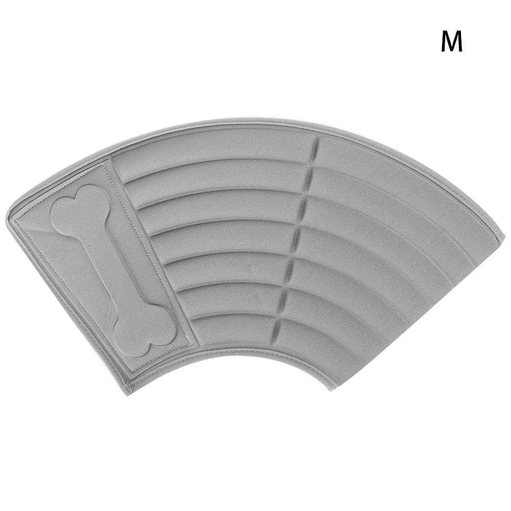 Gray M Lick Guard for Wound Healing, Anti-Bite Pet Protector Cat ...