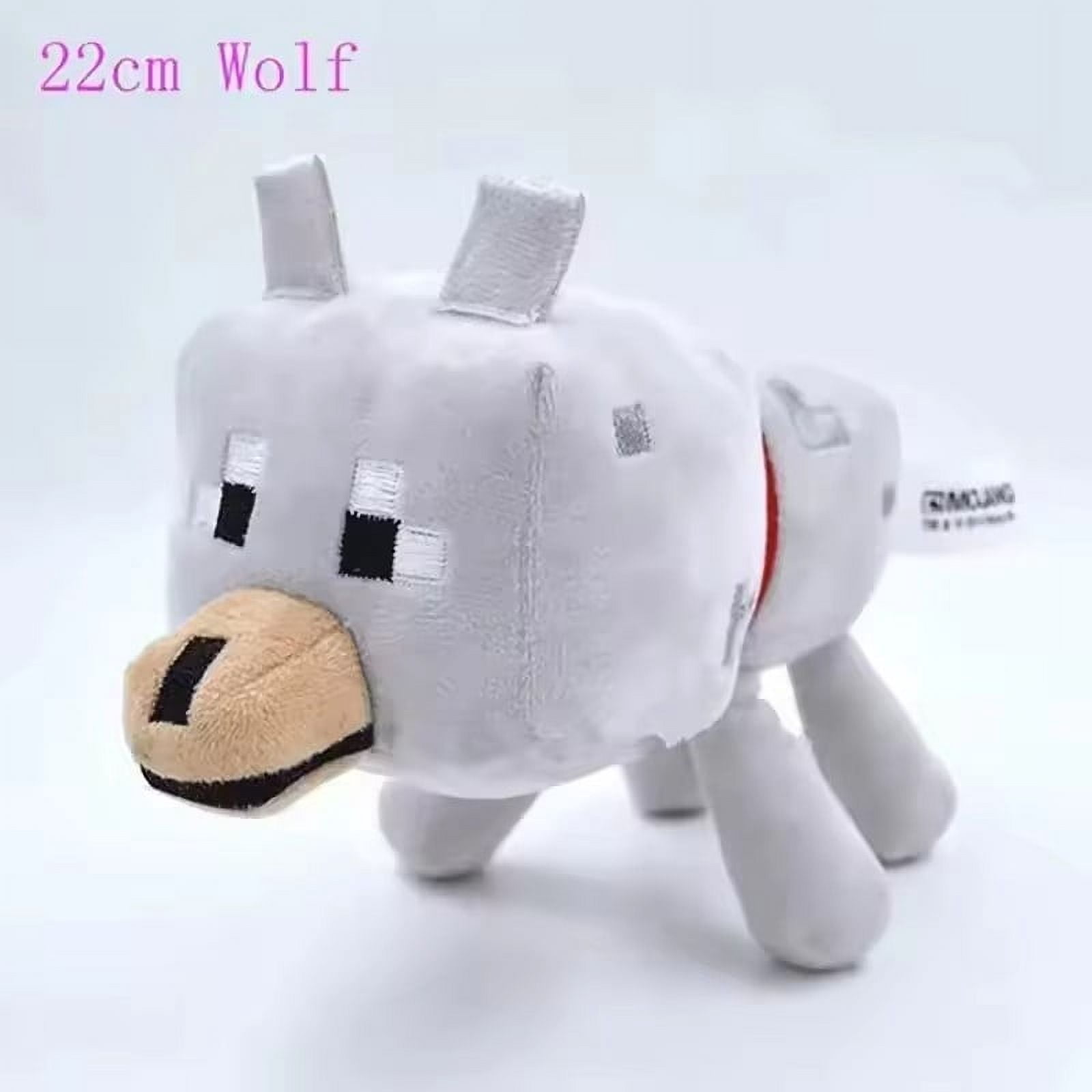 Gray MC Spider Plush Stuffed Toys Game MC Spider Enderman Wolf Baby Pig ...