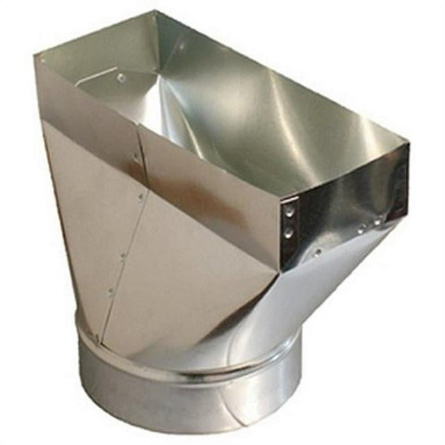 Gray Metal 10X4X6-110R No. 110 Standard Straight Back Register Boot ...