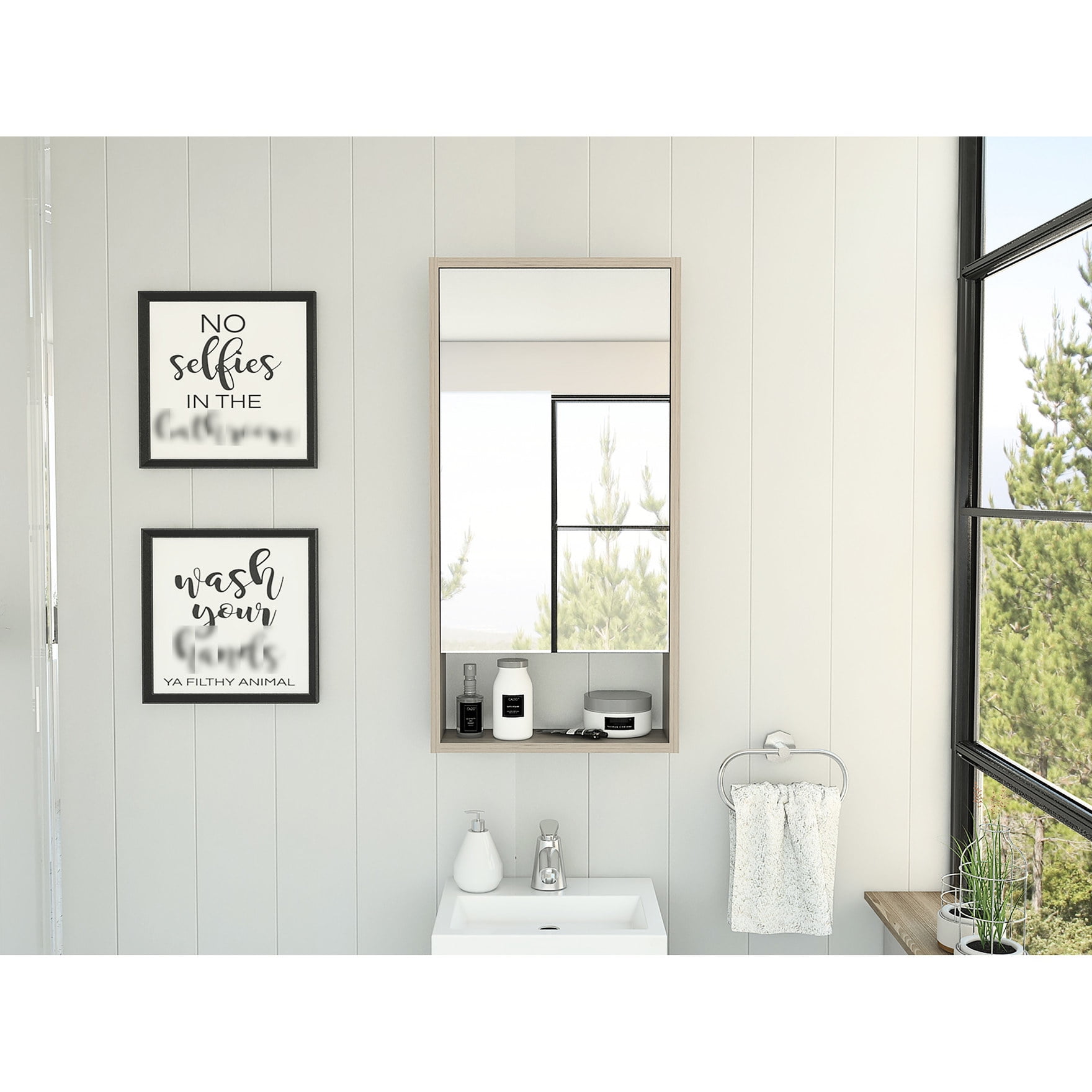Gray - Mirrored Design for Reflection - Hallway - Provide Quick ...