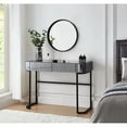 Gray Mirrored Vanity Table | Multi - functional for Makeup and Desk ...
