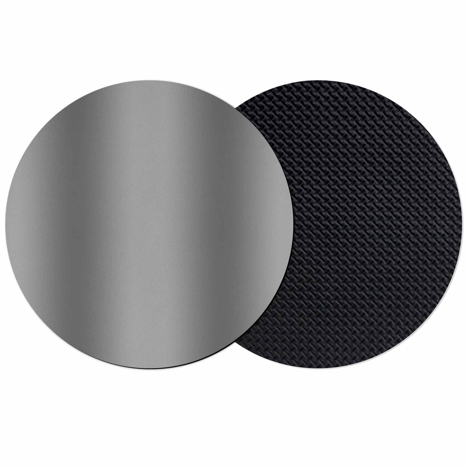 Gray Ombre Coasters Set of 2, Soft Absorbent Coasters for Drinks ...