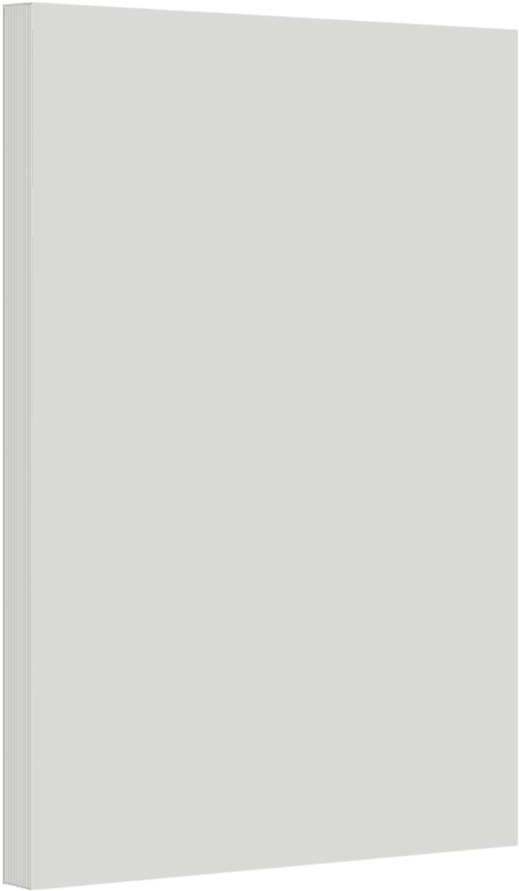 Gray Pastel Color Card Stock | 67Lb Cardstock | 11” x 17” Inches | 50 ...