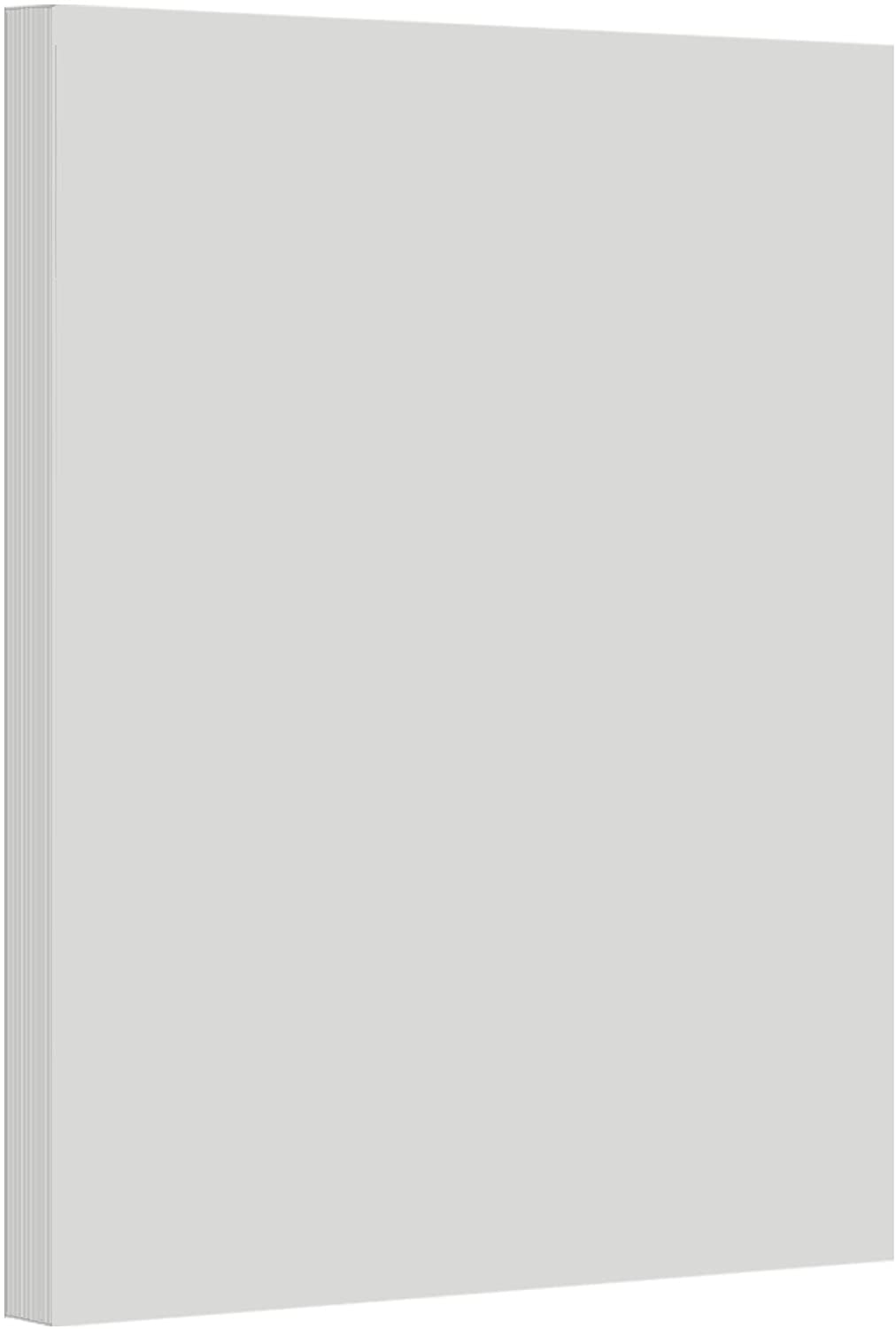 Gray Pastel Color Card Stock Paper, 67lb Cover Medium Weight Cardstock ...