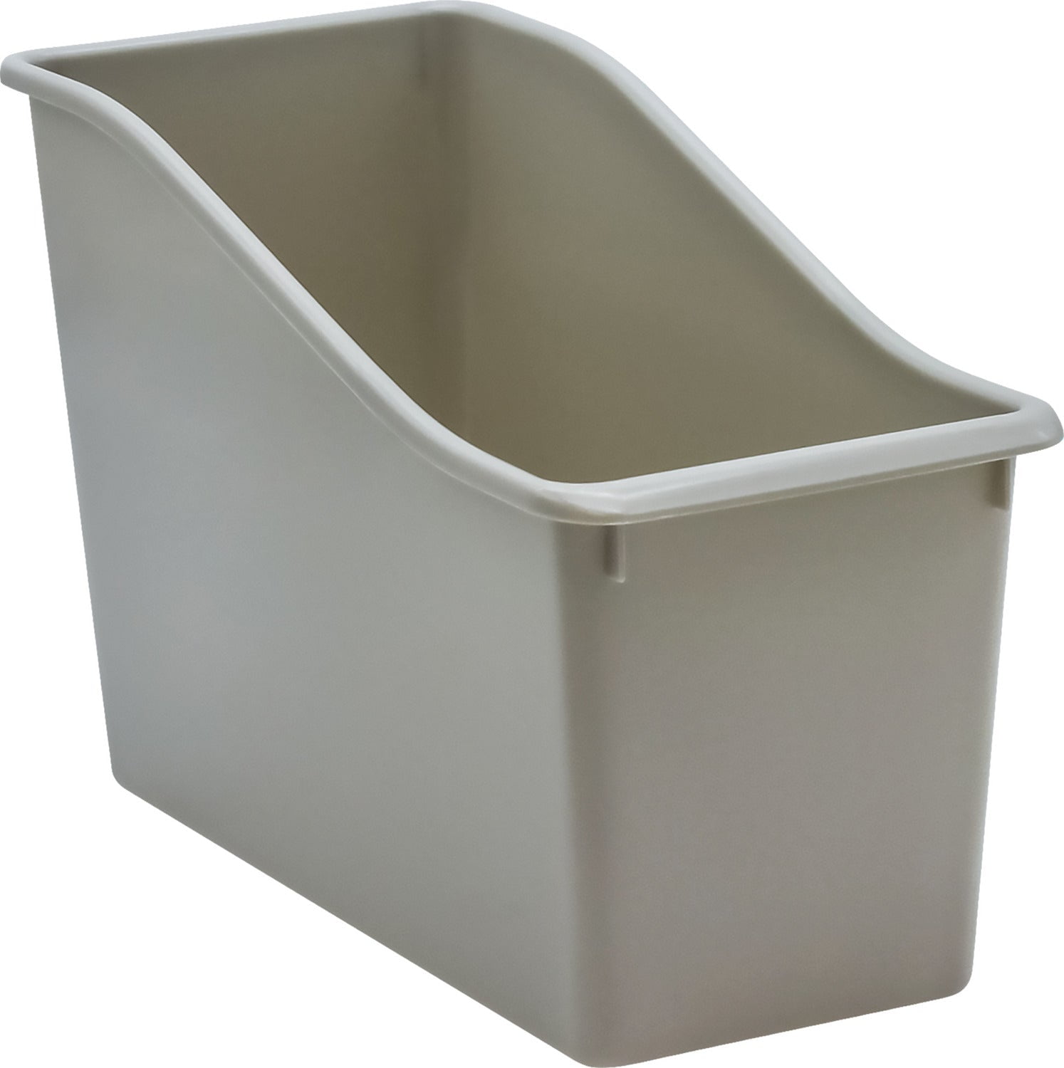 Gray Plastic Book Bin [TCR20976] - Walmart.com