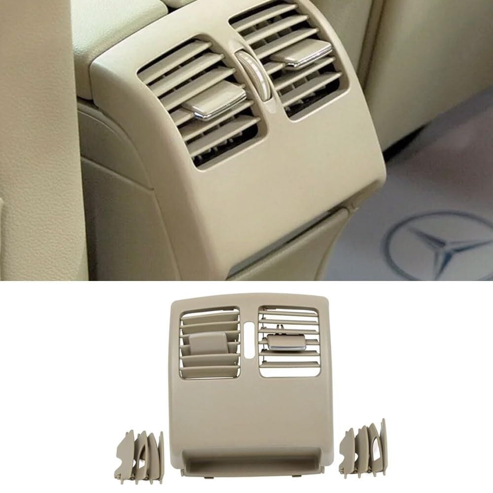 Gray Rear Air Vent Outlet Cover, Rear Center Console Air Conditioning ...