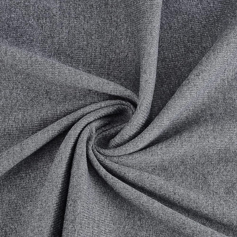 Gray Ribbing Knit Fabric 23.62x39.38inch Stretch Knit Ribbing Fabric ...
