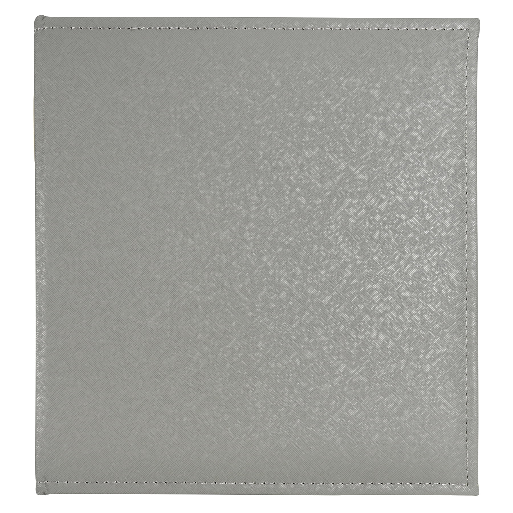 Gray Saffiano D-Ring Scrapbook Album by Recollections - Walmart.com