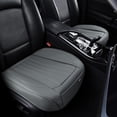 Gray Seat Cover 2 , Universal Leather Front Seat Covers Bottom ...