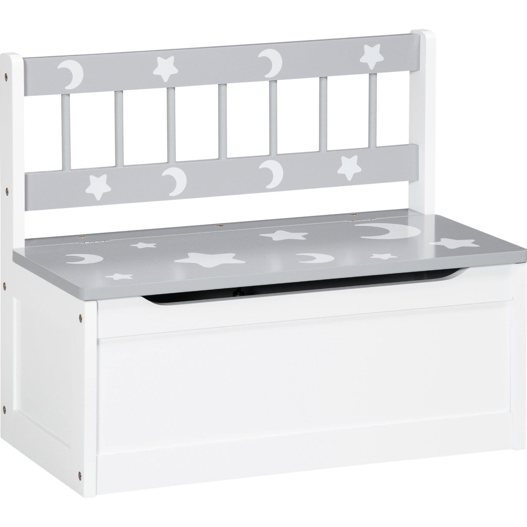 Gray Storage Bin for Kids | Store Toys, Books and Stuffed Animals ...