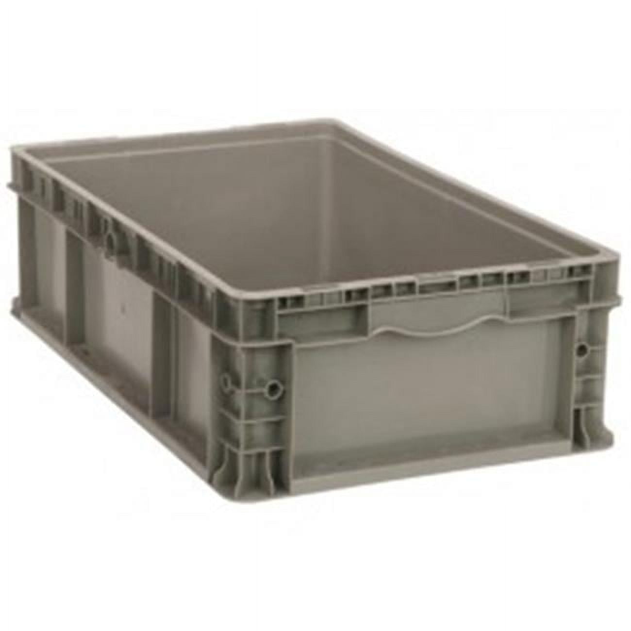 Gray Straight Wall Storage & Shipping Containers - 24 x 15 x 9.5 in ...