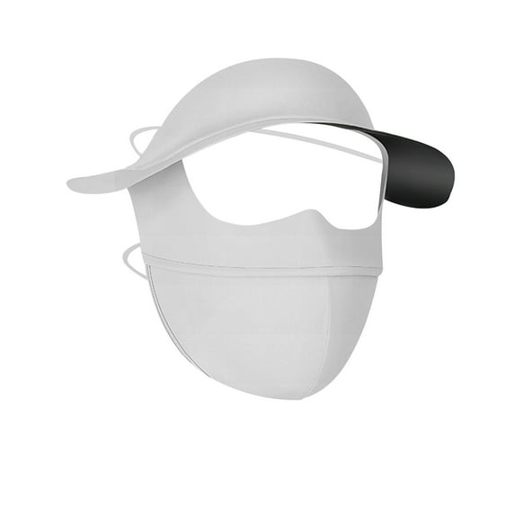 Gray Summer Uv Sun Protection Cycling Face Mask For Women Outdoor ...