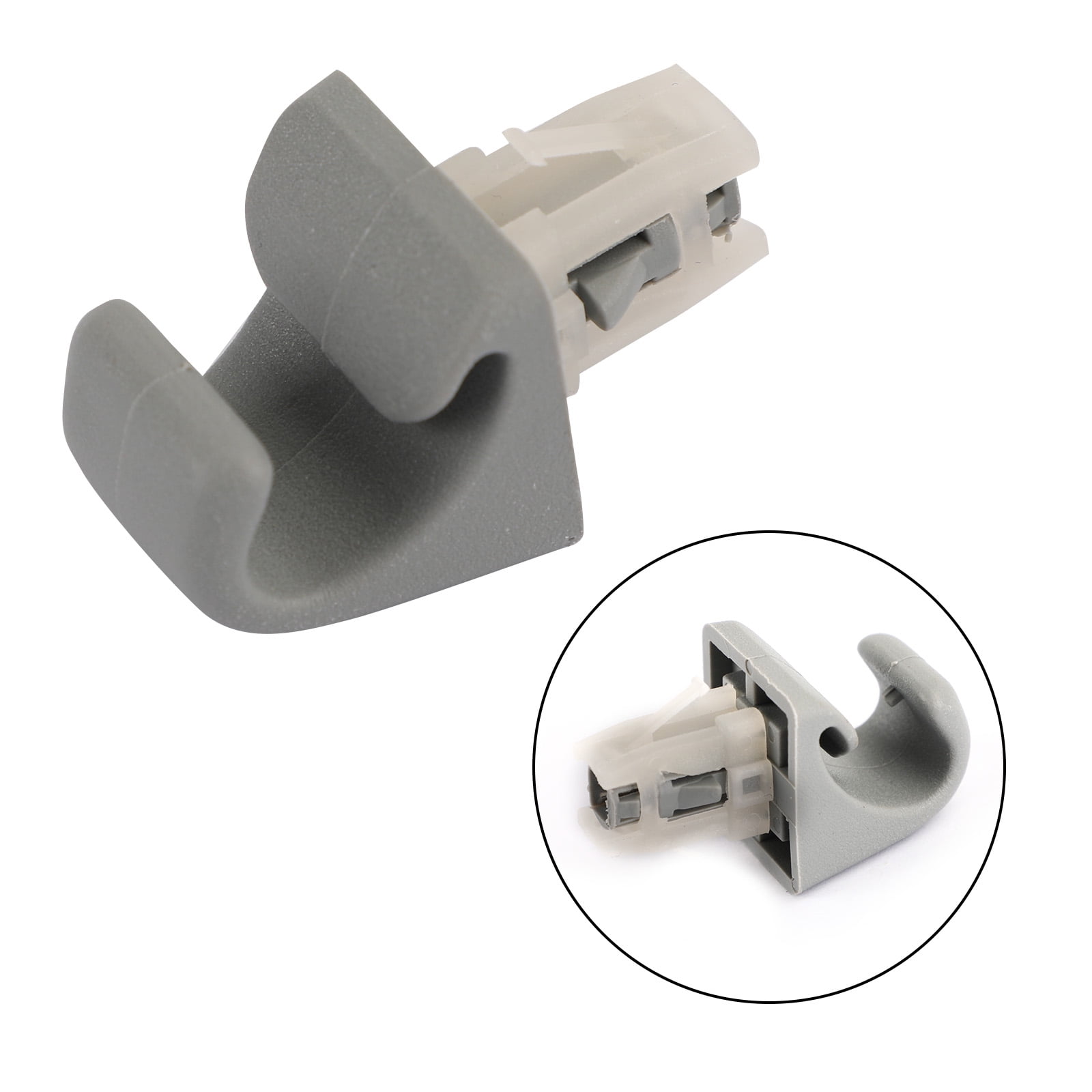 Gray Sun Visor Clip Fits For TOYOTA Camry Corolla Highlander RAV4 Prius ...