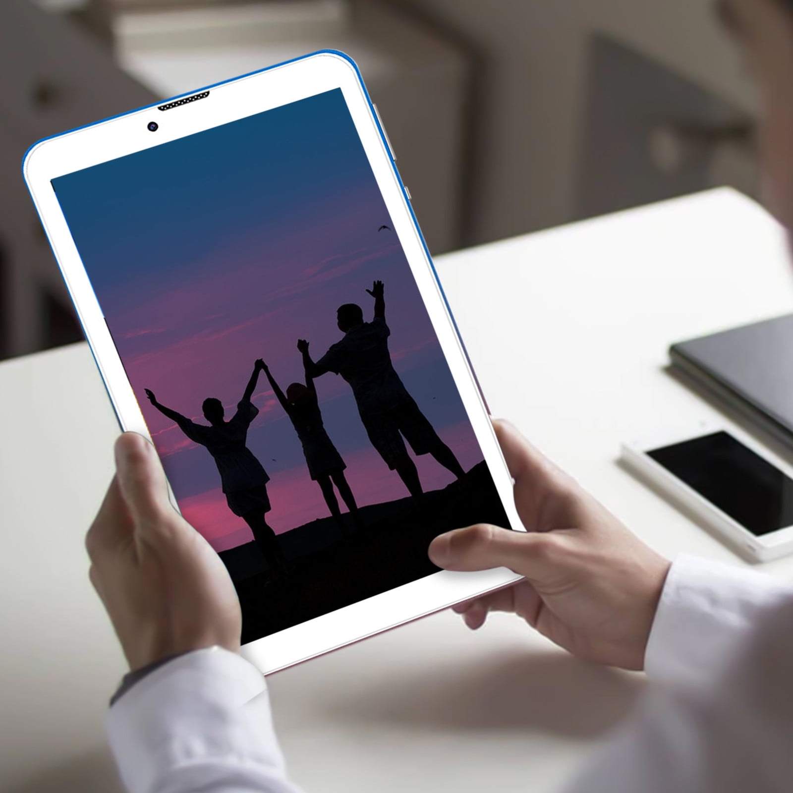 Gray_Tablet Aoujea HD 7 Inch 8 Core Android Tablet IPS High Definition ...