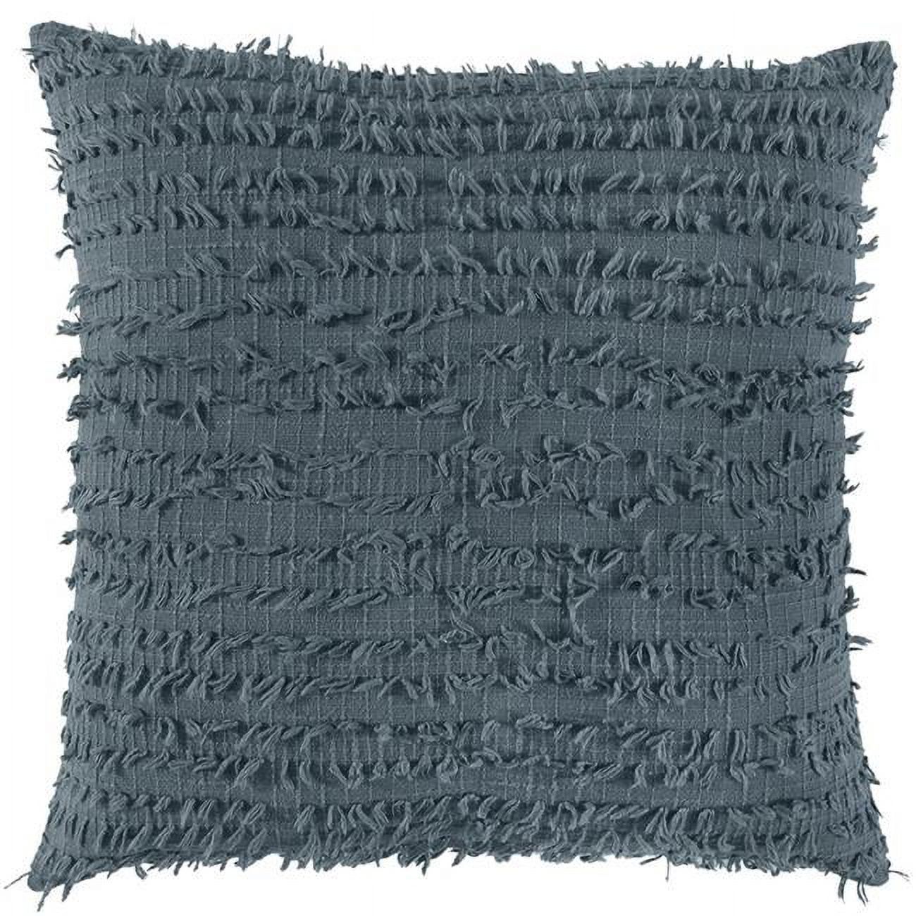 Gray Tasseling Fringe Texture Throw Pillow - Walmart.com
