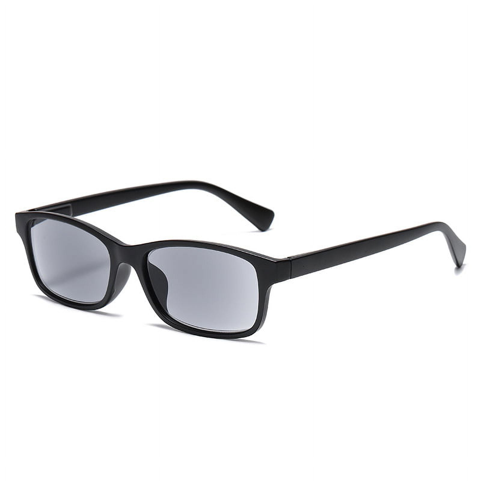 Gray Tinted Reading Glasses Sunglasses Readers Rectangle - Walmart.com