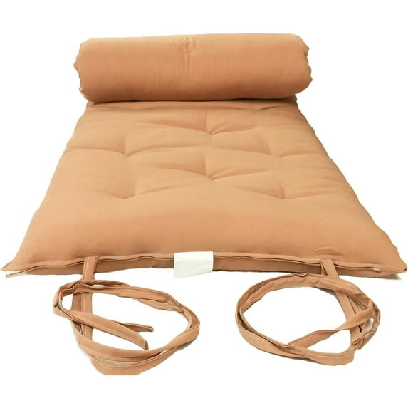 Gray Traditional Japanese Floor Futon Mattress Foldable Cushion Mat ...