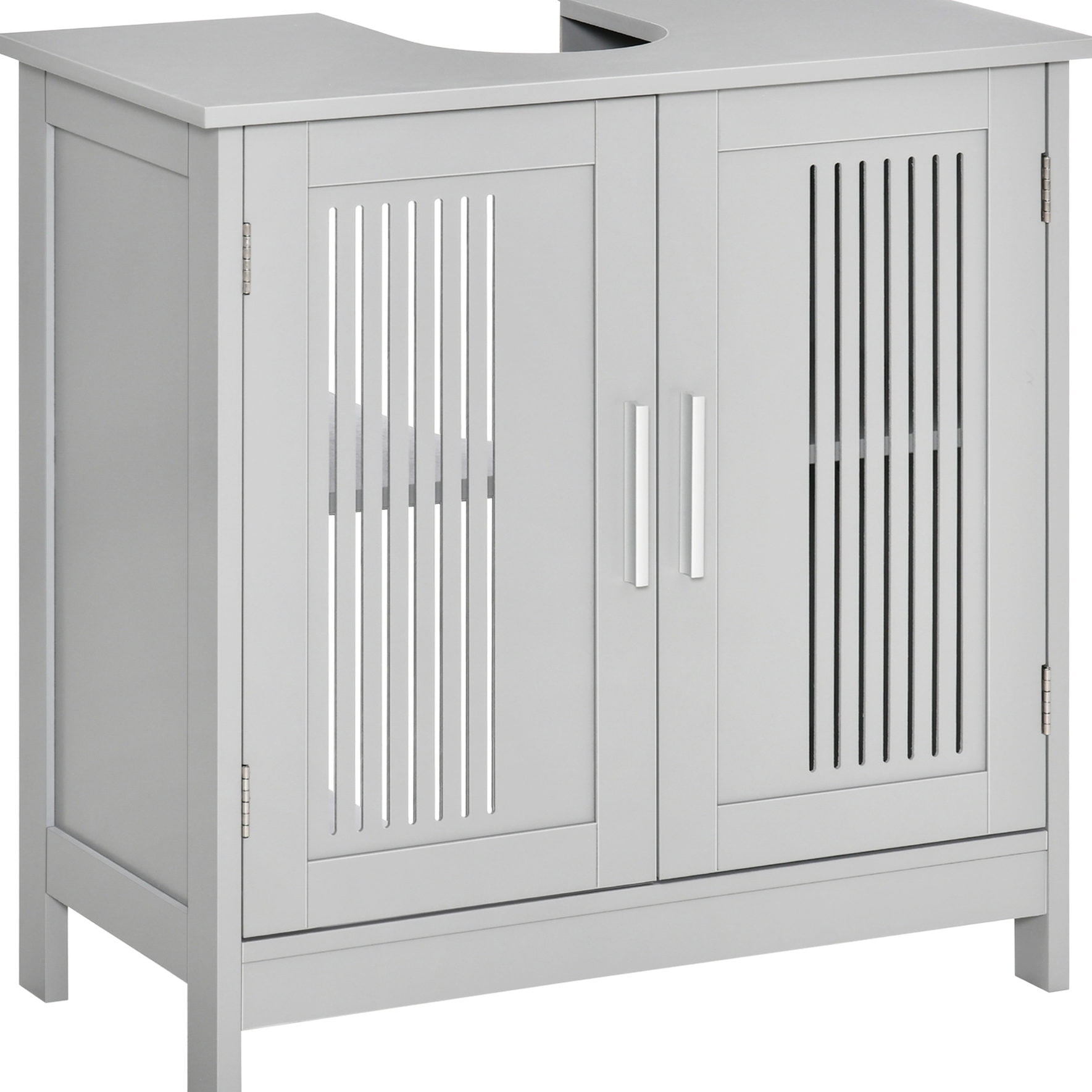 Space-saving U-shaped Vanity / Bathroom Storage Cabinet / Ideal for ...