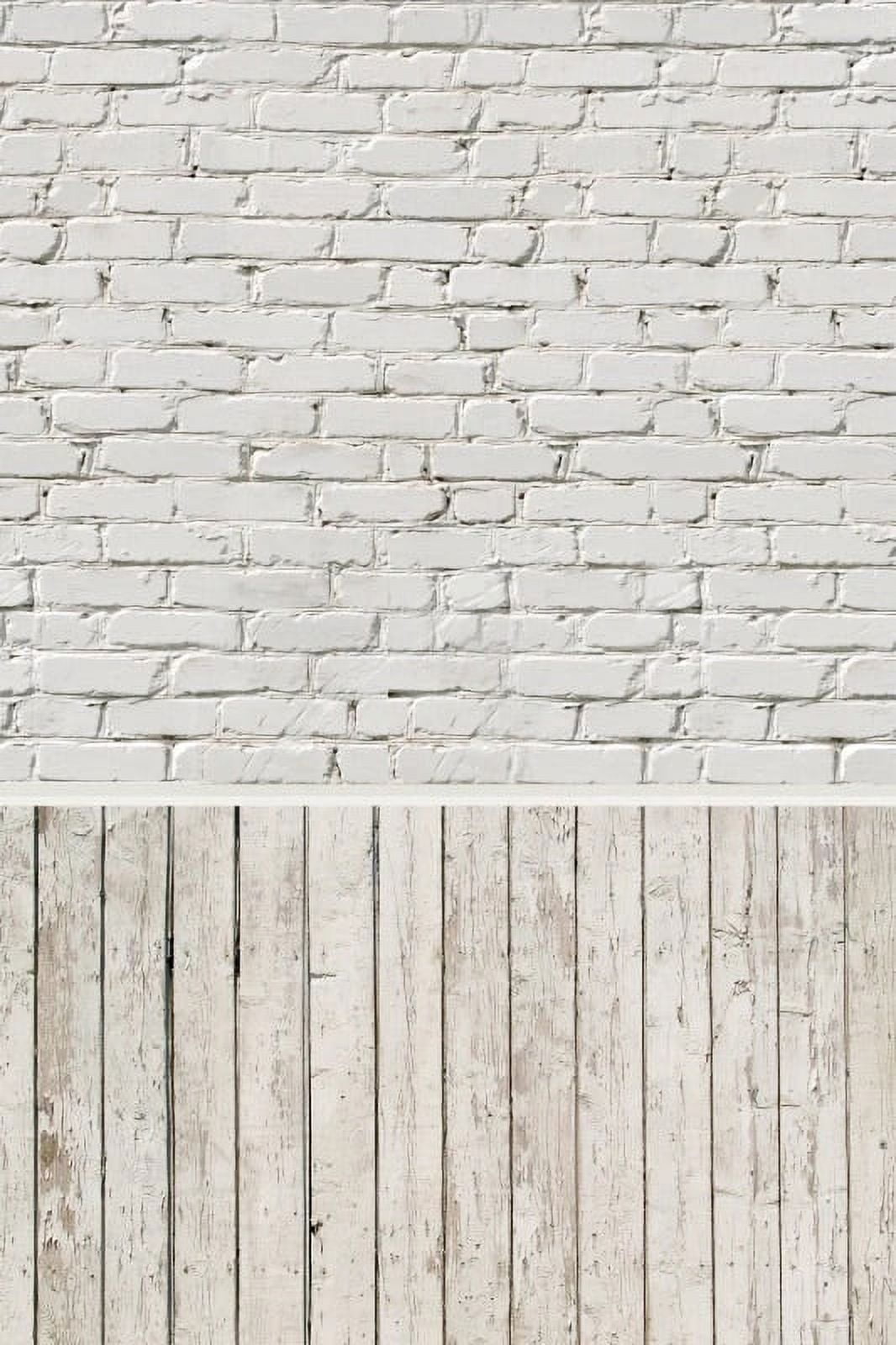 Gray White Backgrounds For Photography Brick Wall Wood Floor Baby Child Food Photozone Photo ...