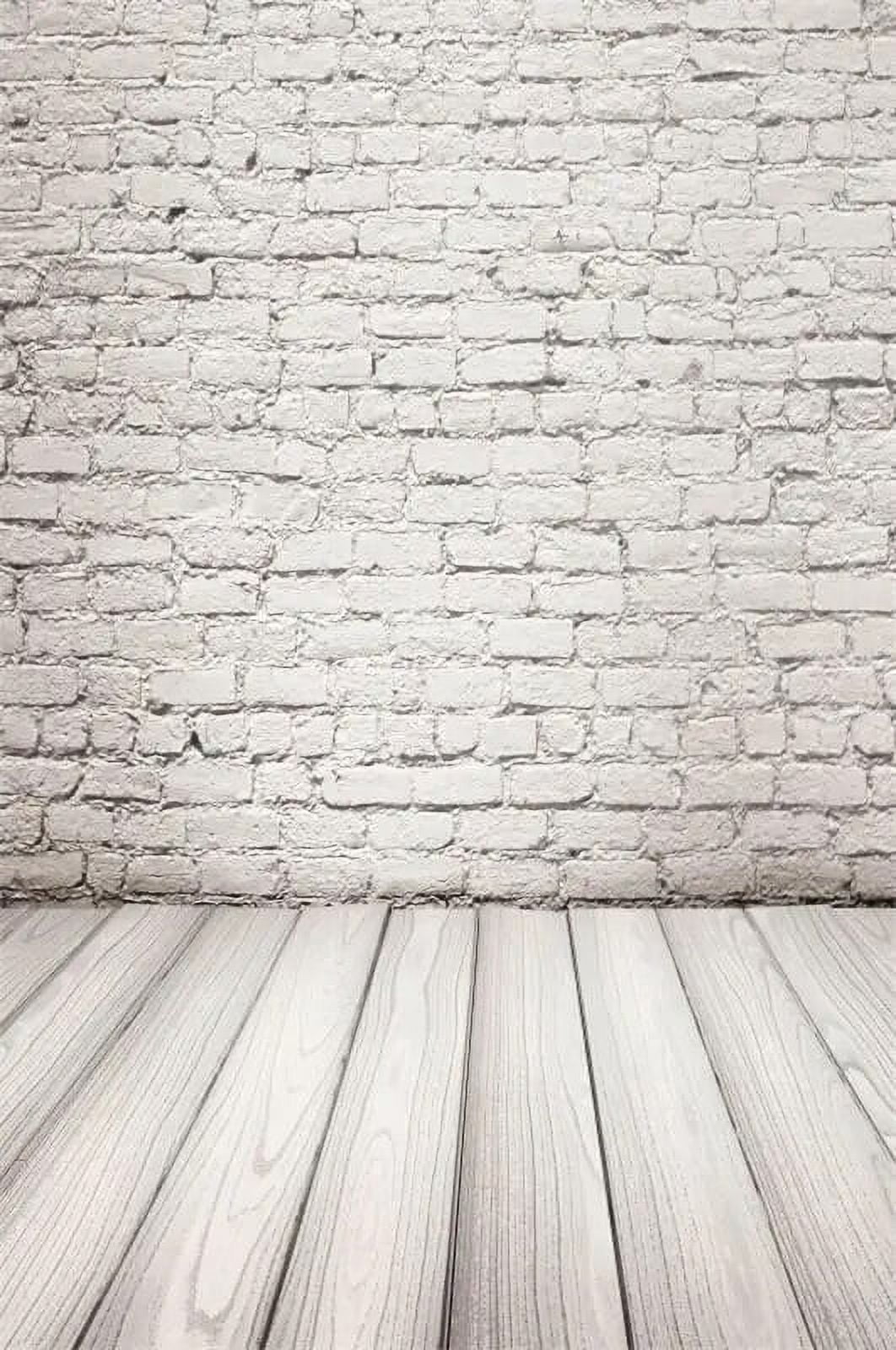 Gray White Backgrounds For Photography Brick Wall Wood Floor Baby Child ...