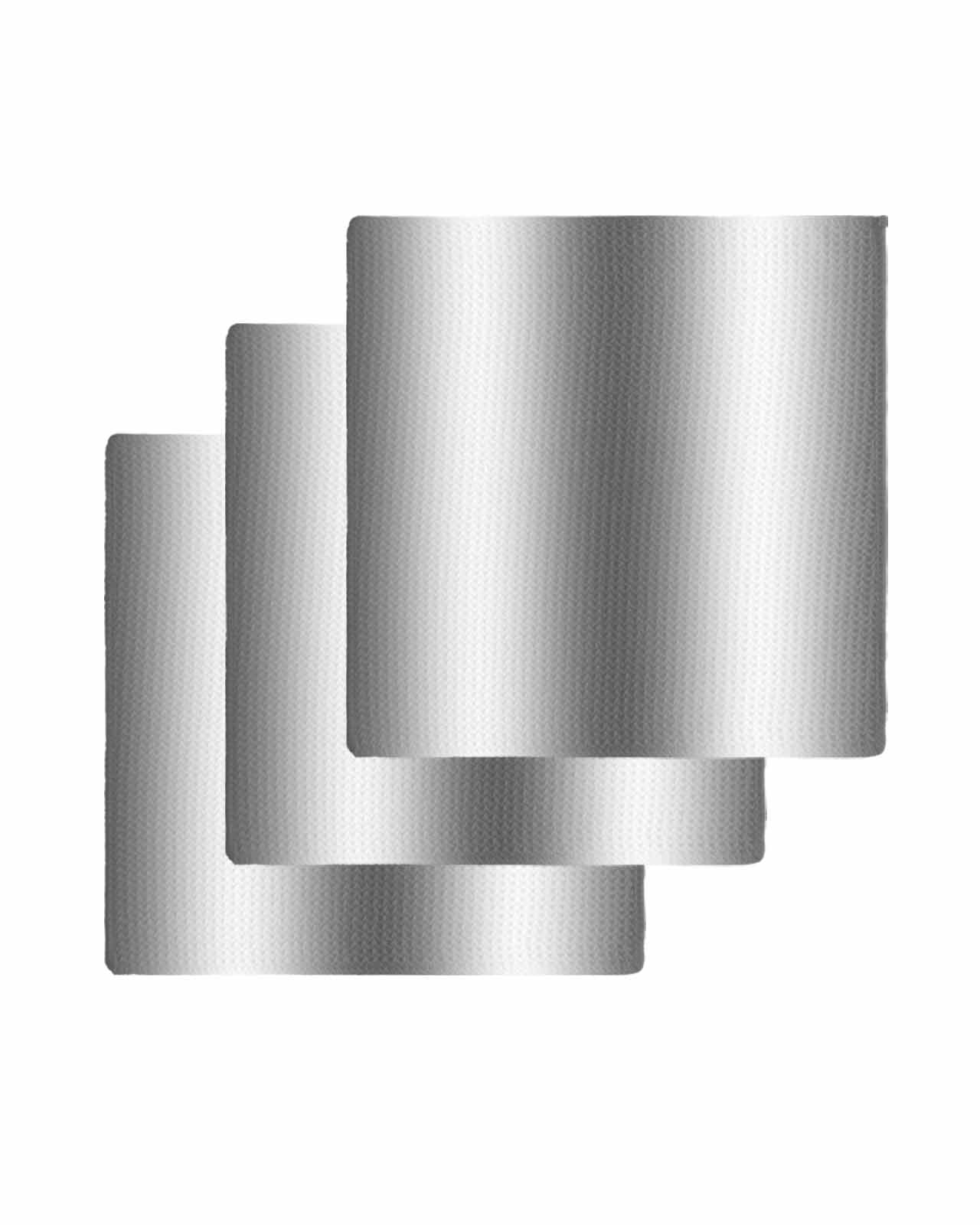 Gray White Ombre Kitchen Dish Towels for Drying Dishes Set of 3 ...