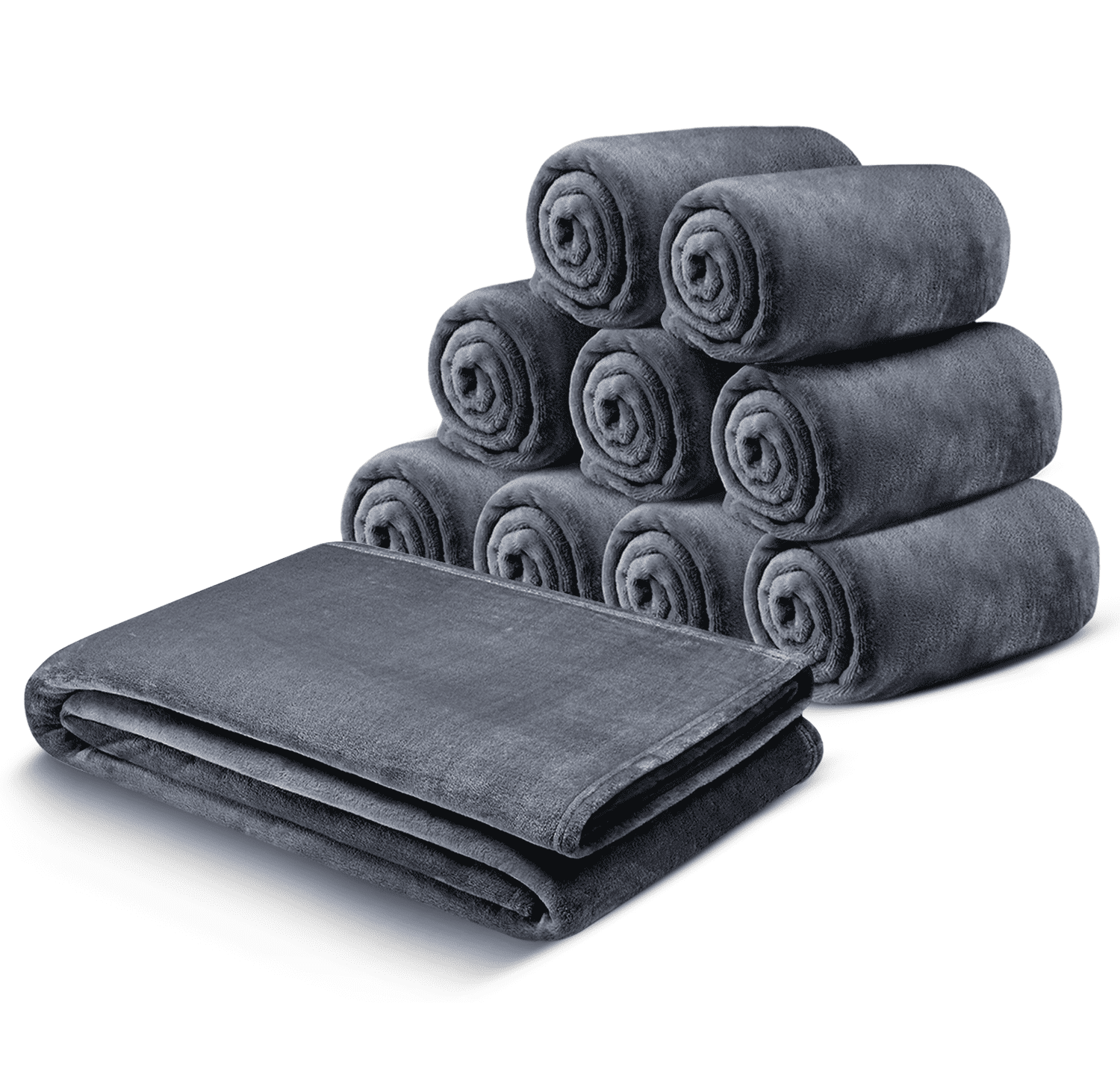 Moonlight20015 Wholesale Fleece Queen Blankets 10-Packs All-Season Soft ...