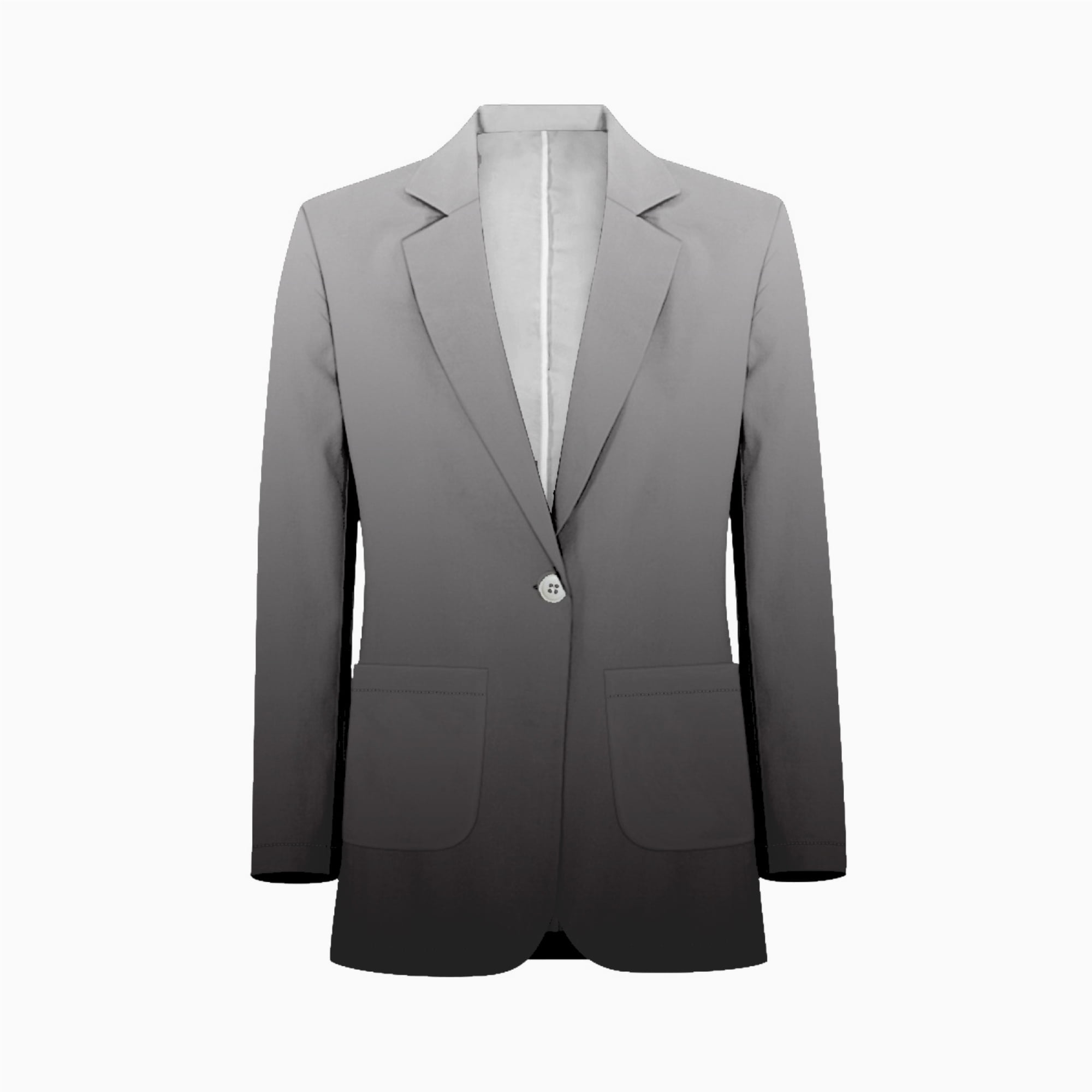 Gray and white gradient Customized Men's Suits full man Shawl Collar ...