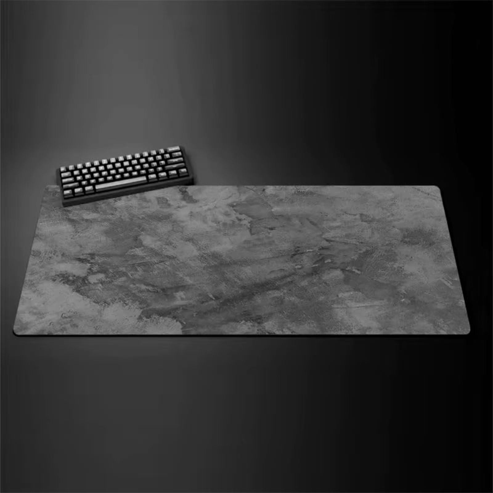 Gray mouse pad Large/Small overlocked mousepad xxl desktop keyboard ...