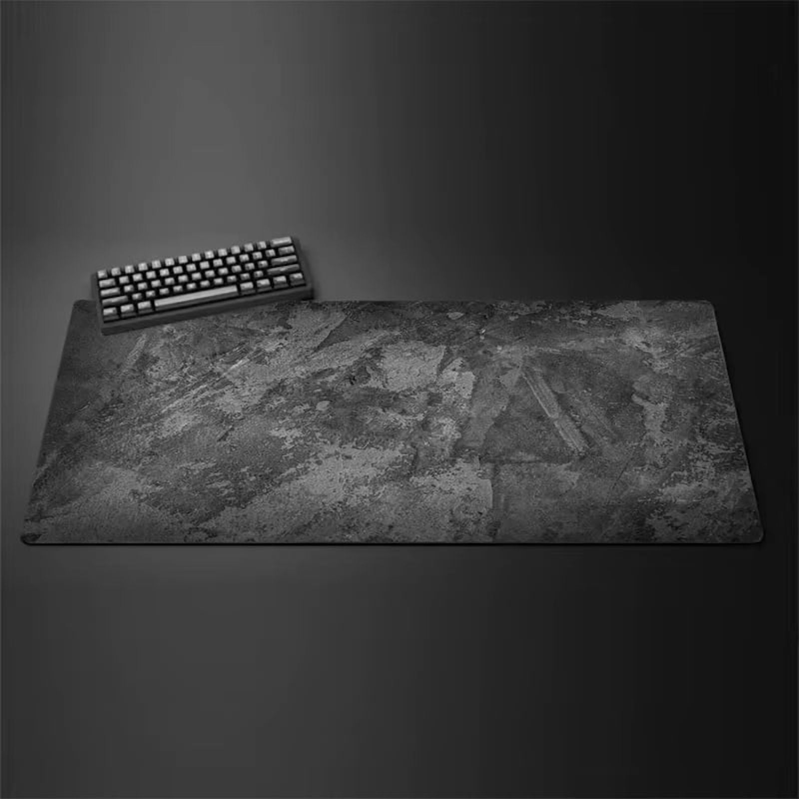 Gray mouse pad Large/Small overlocked mousepad xxl desktop keyboard ...