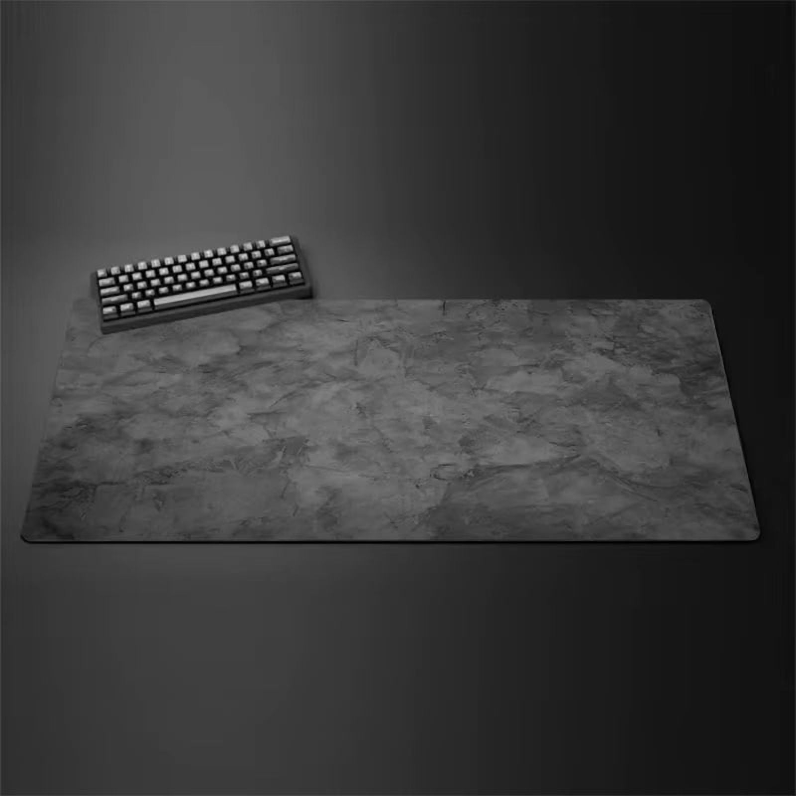 Gray mouse pad Large/Small overlocked mousepad xxl desktop keyboard ...