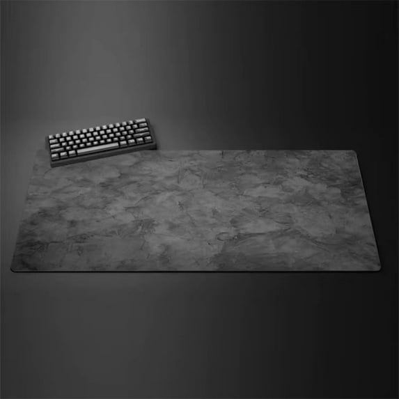 Gray mouse pad Large/Small overlocked mousepad xxl desktop keyboard ...