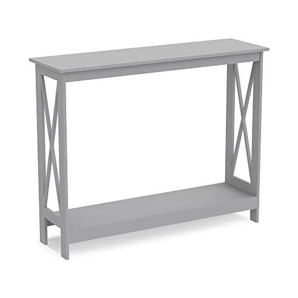 Gray nsole Table, 2-Layer Entryway Table, nsole Tables For Entryway ...