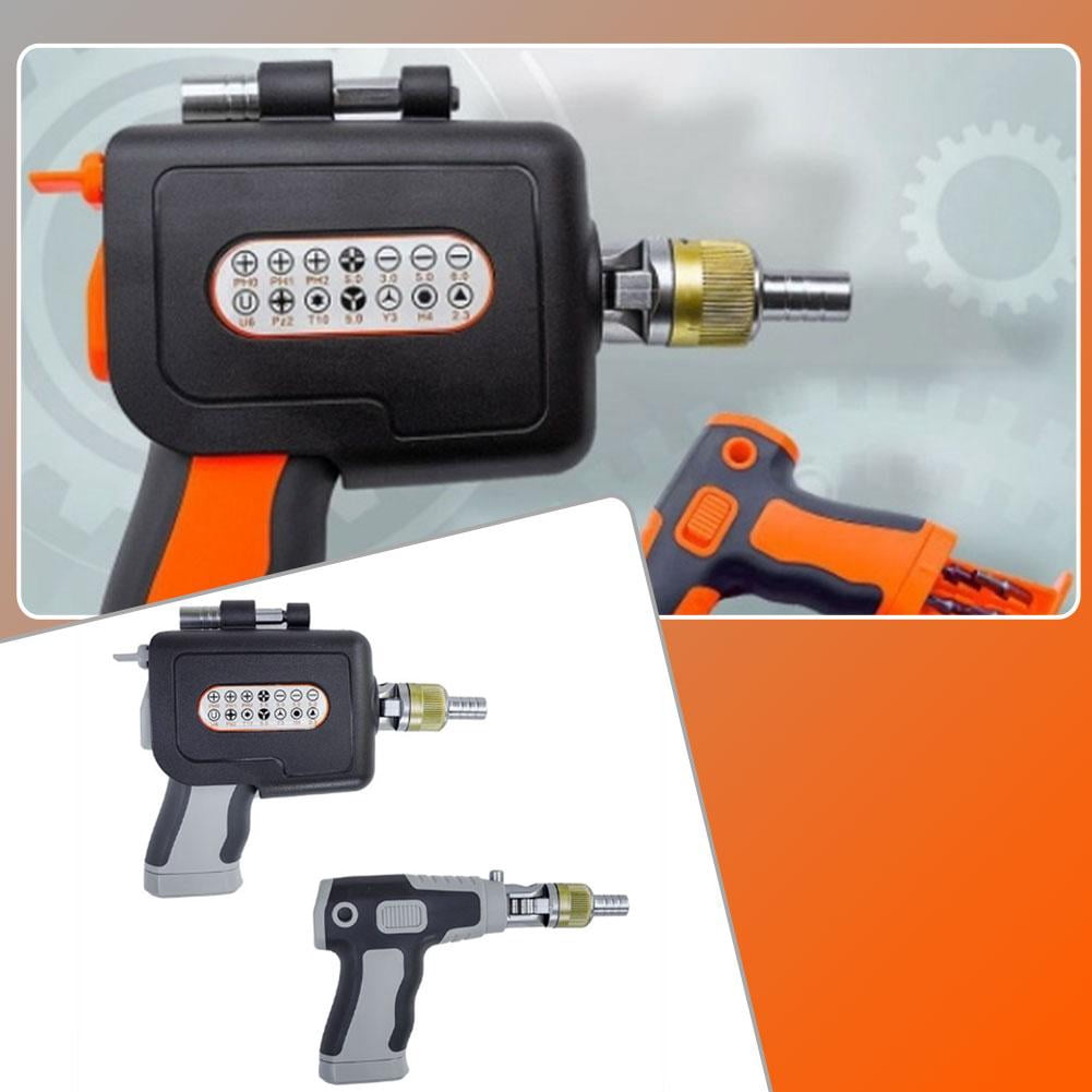 Gray + orange ratchet dual-purpose screwdriver double-headed cross and ...
