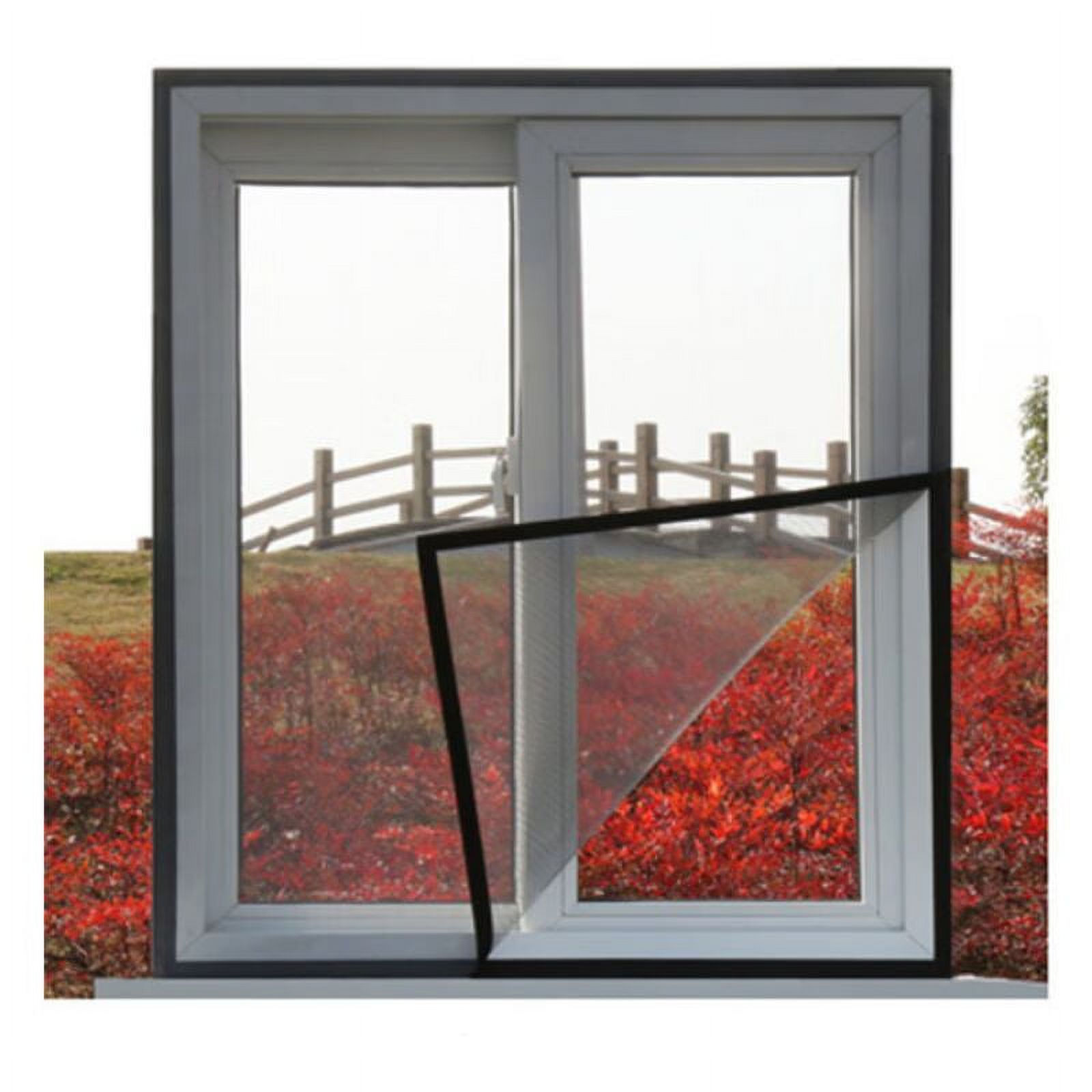 Gray wire + black stickers-Cat protection net with adhesive tape, For ...