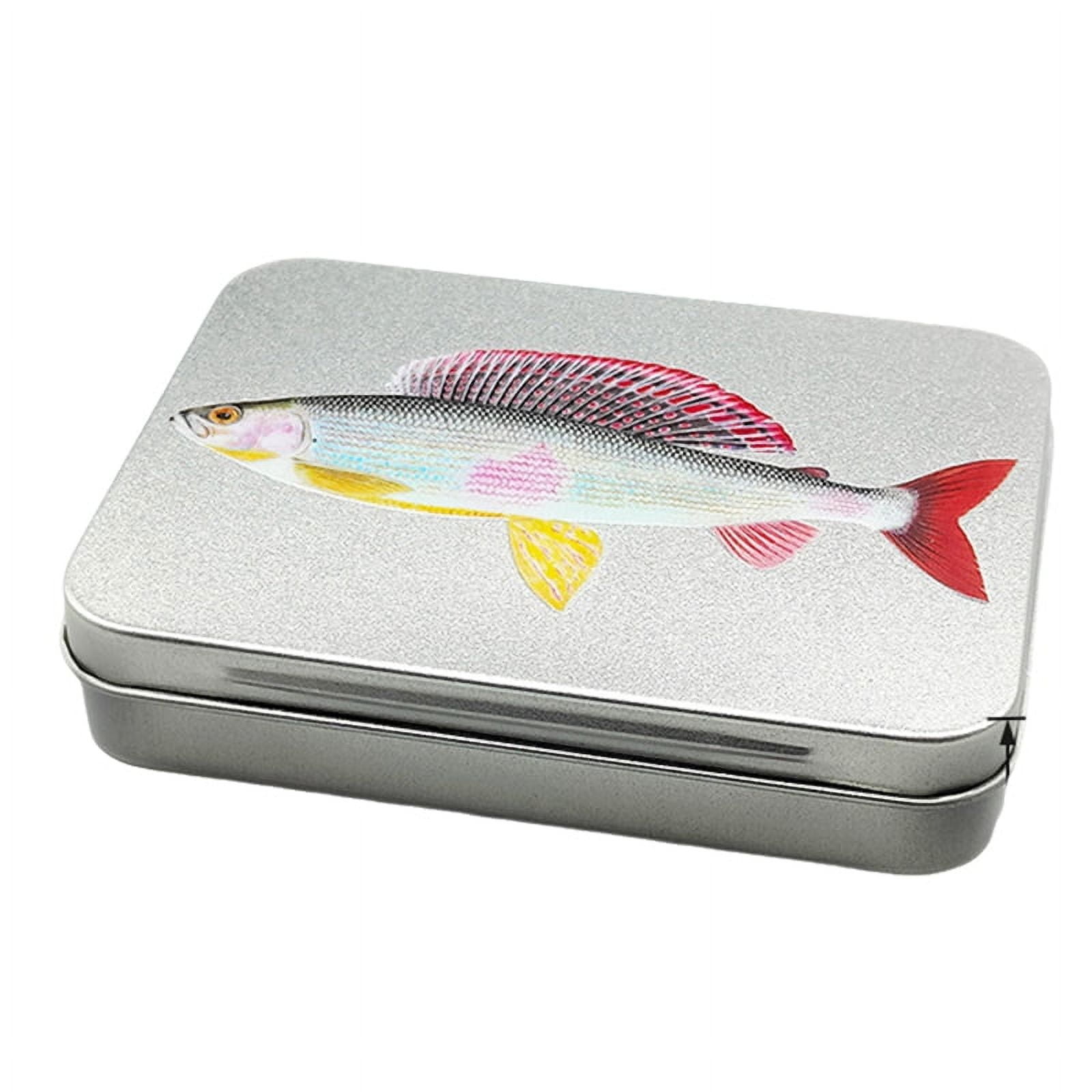 HOT! Grayling Trout Pattern Fly Metal Bait Box Fishing Lure Accessories Small - Walmart.com