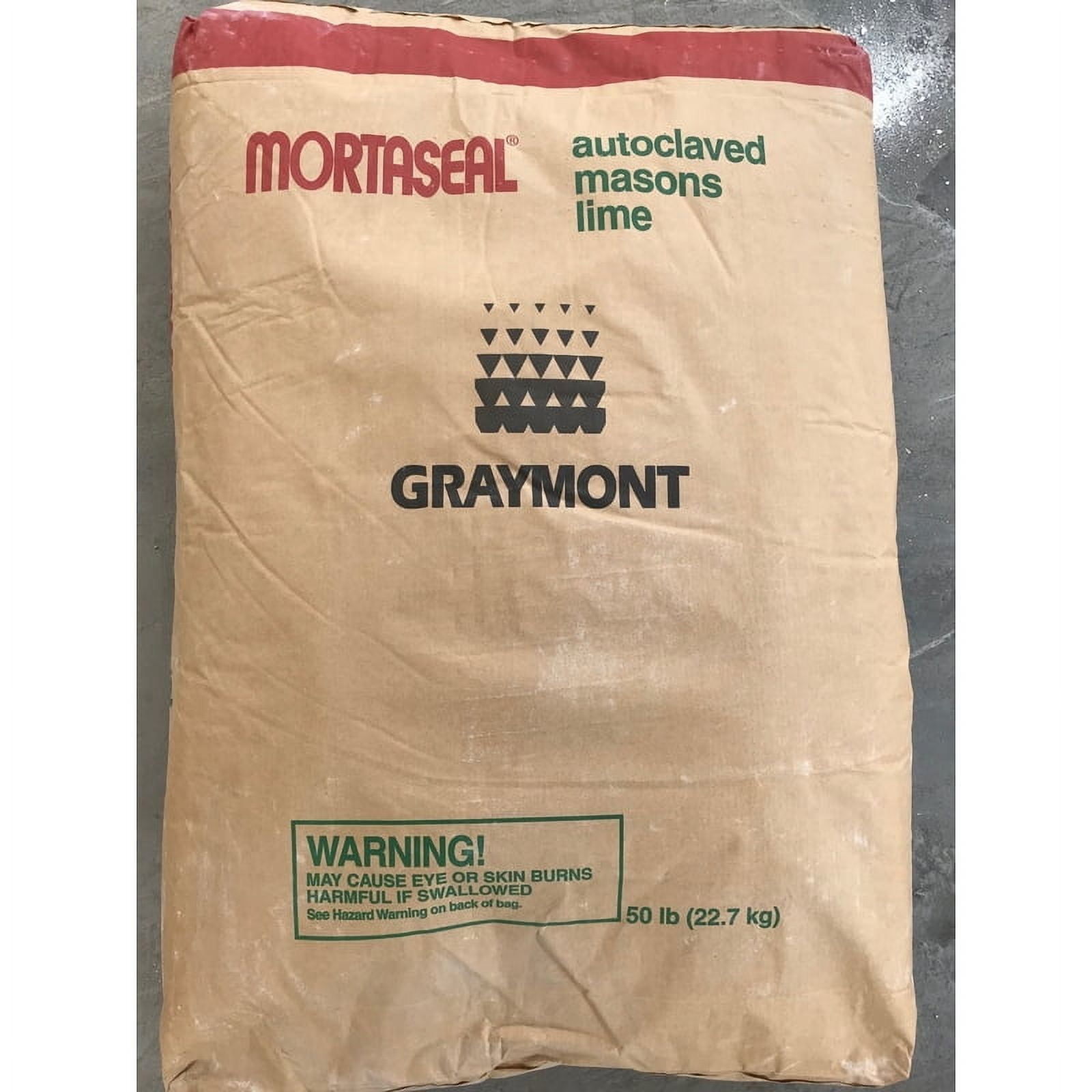 Graymont Mortaseal Hydrated Lime 50 lb - Walmart.com