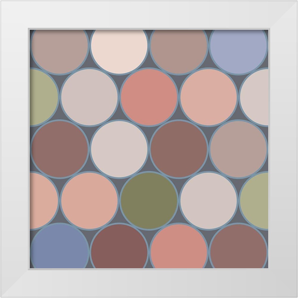 Grayscale 12x12 White Modern Wood Framed Museum Art Print Titled - Soft ...