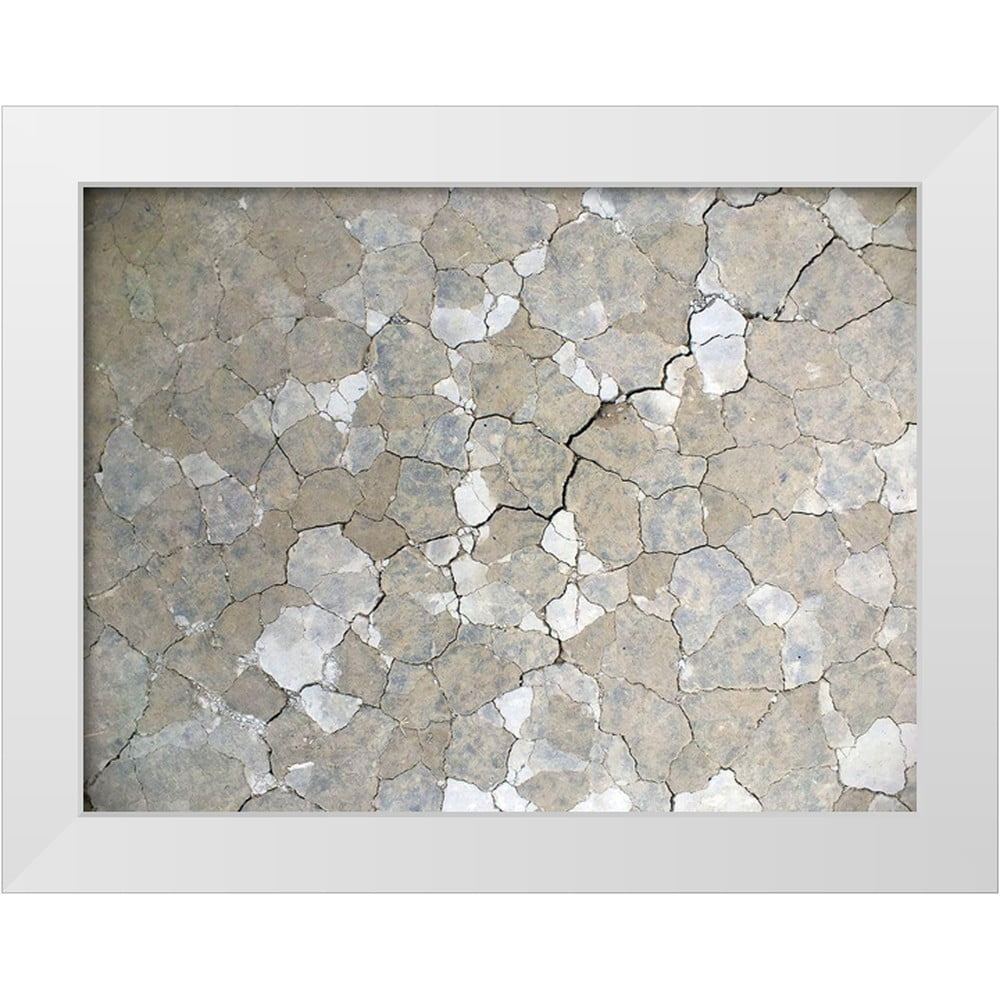 Grayscale 14x12 White Modern Wood Framed Museum Art Print Titled ...