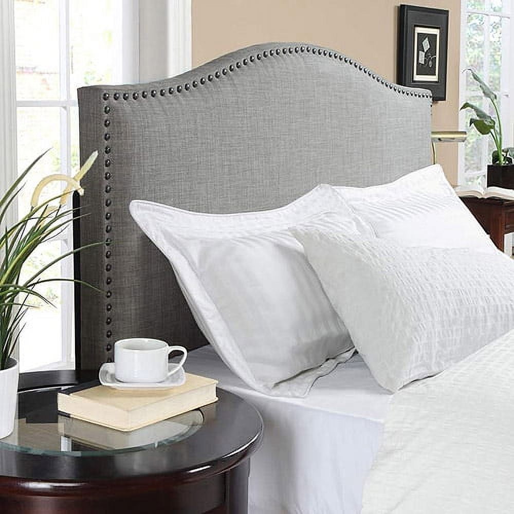 Grayson Linen Headboard With Nailhead - Walmart.com