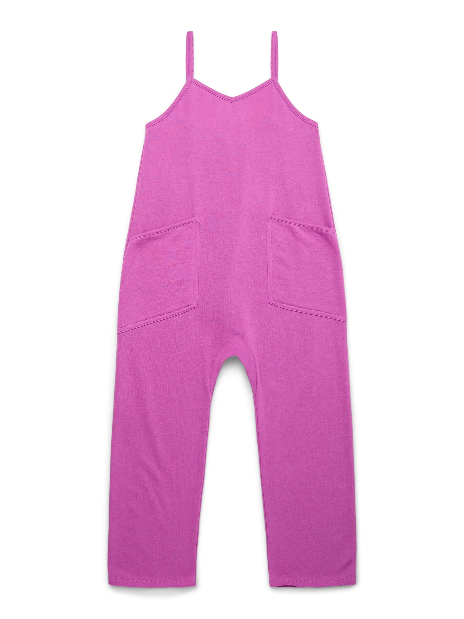 Grayson Social Girls French Terry Cami Jumpsuit, Sizes 4-18 - Walmart.com