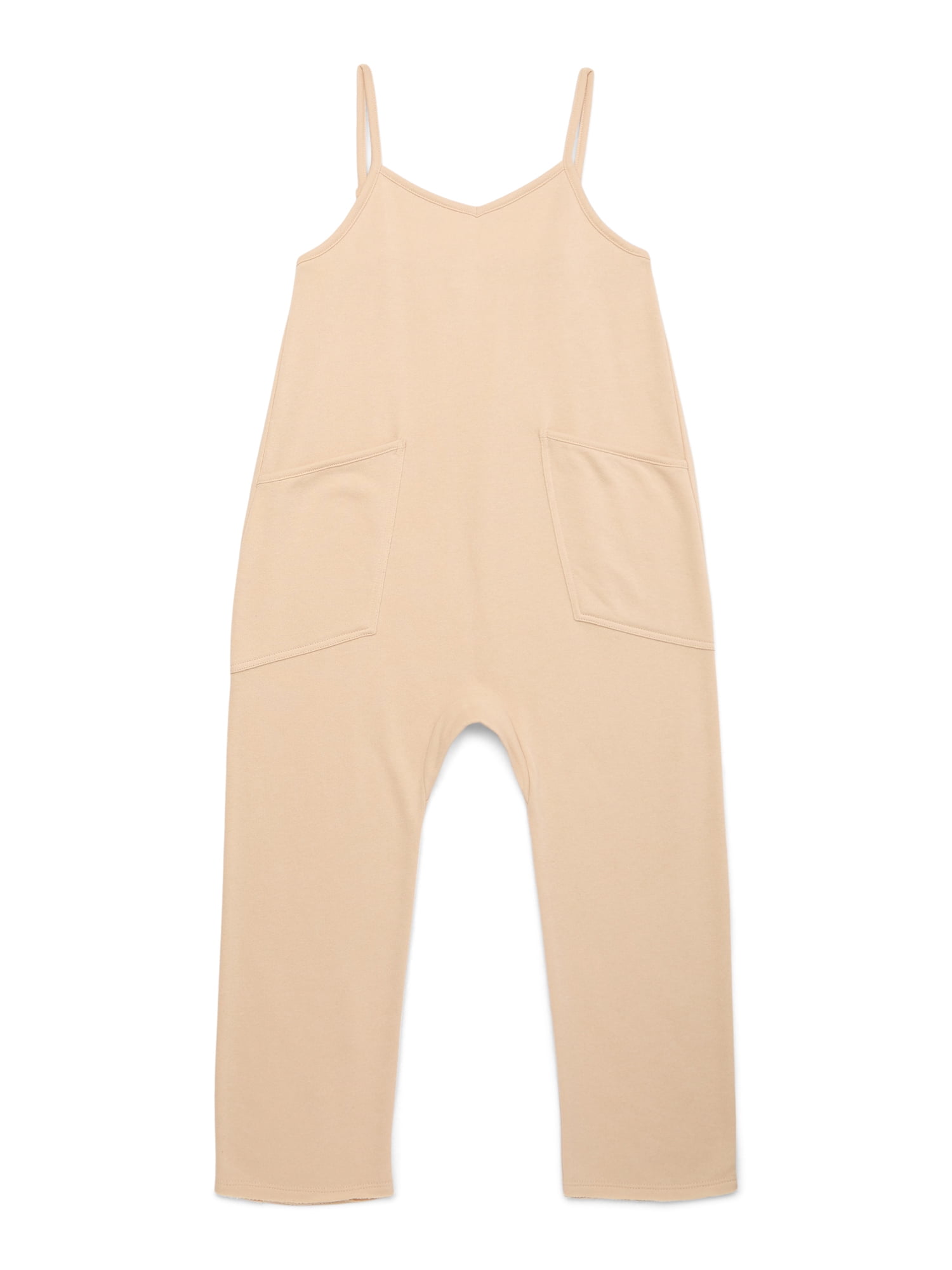 Grayson Social Girls French Terry Cami Jumpsuit, Sizes 4-18 - Walmart.com