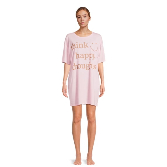 Grayson Oversized Sleepshirt - Comfy & Versatile - Walmart.com